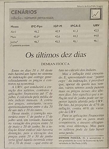 "Os Últimos dez dias" - Demian Fiocca